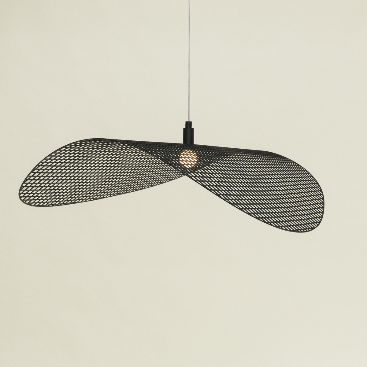 Grid lamp Zwart